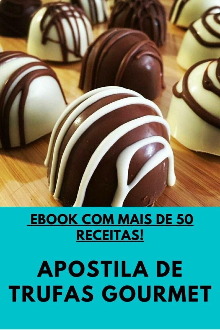 Apostila de Trufas PDF: Ebook Com Mais de 50 Receitas