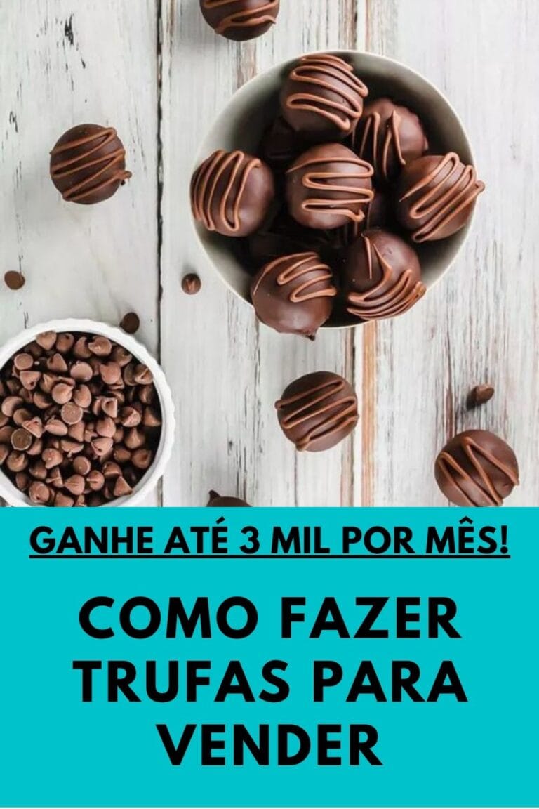 Como Fazer Trufas Para Vender e Ganhar Dinheiro