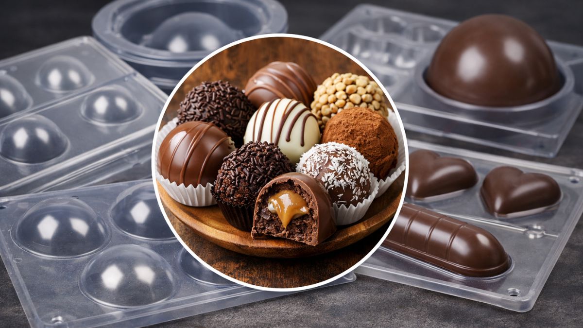 Formas para trufas: 7 melhores opções profissionais